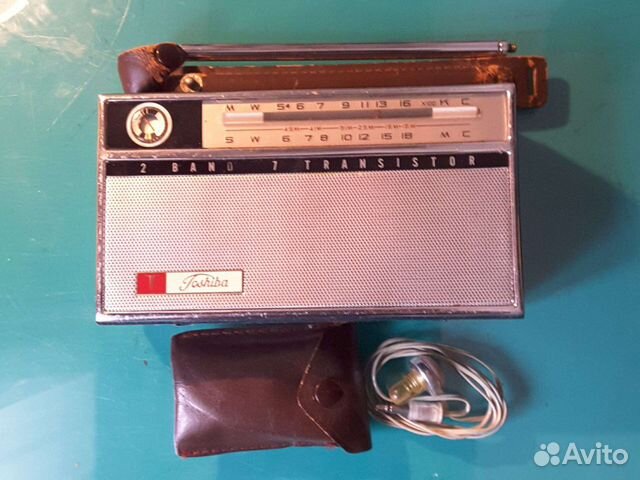 Транзисторный приемник Toshiba 7P-130R купить в Москве | Электроника ...