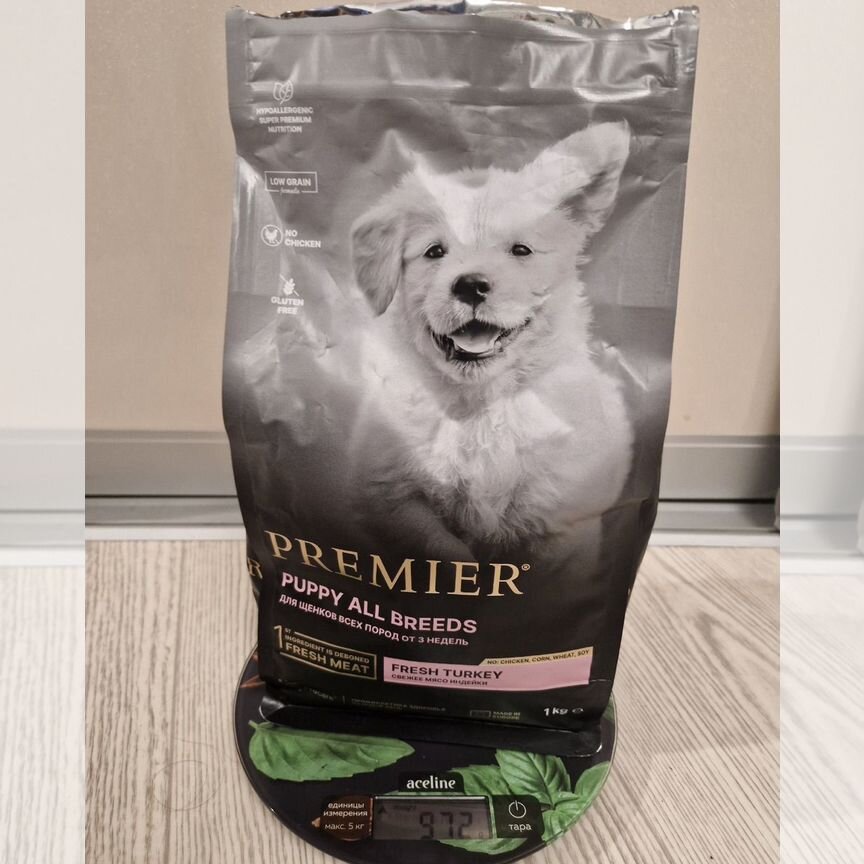 Сухой корм для щенков Premier