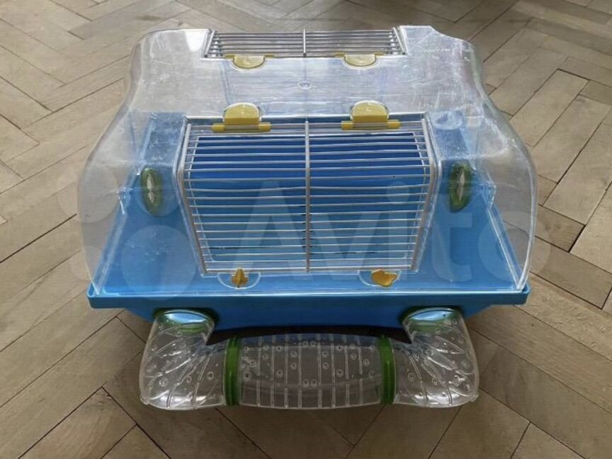 Клетка - террариум с тунелем