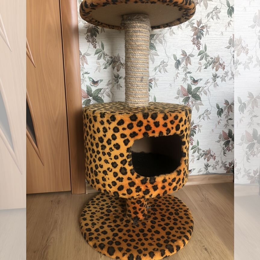 Когтеточка с домиком бу