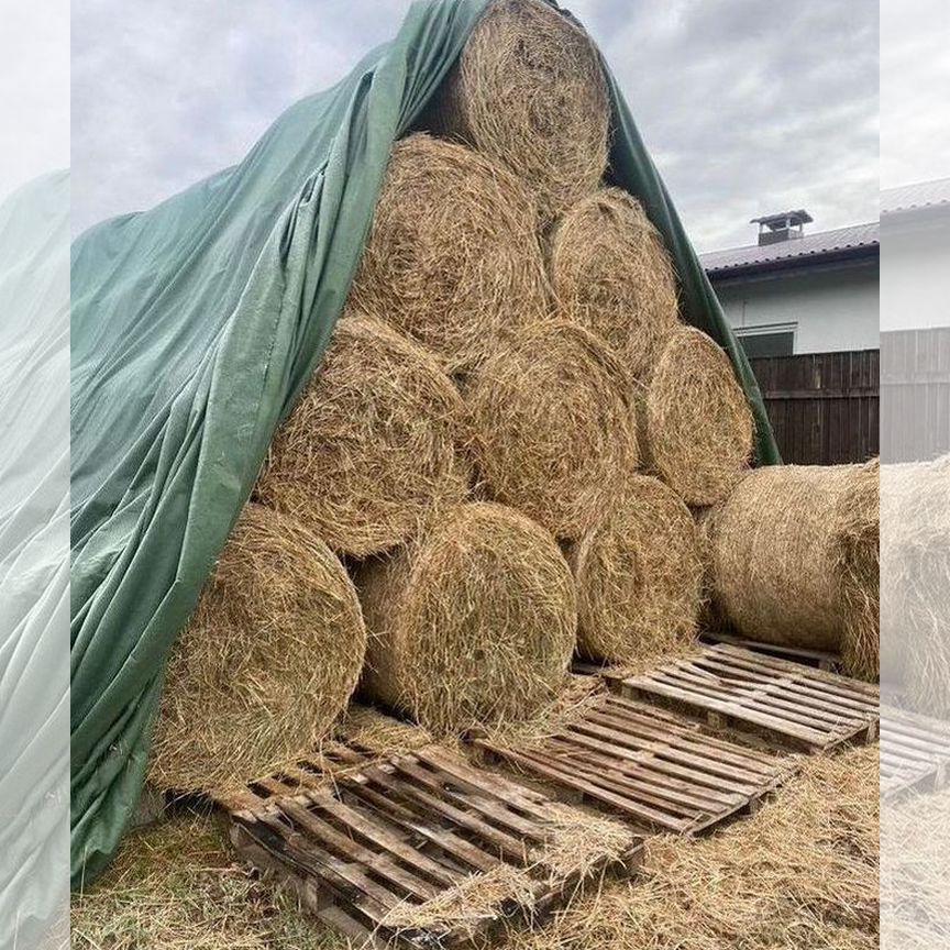Флис для укрытия сена