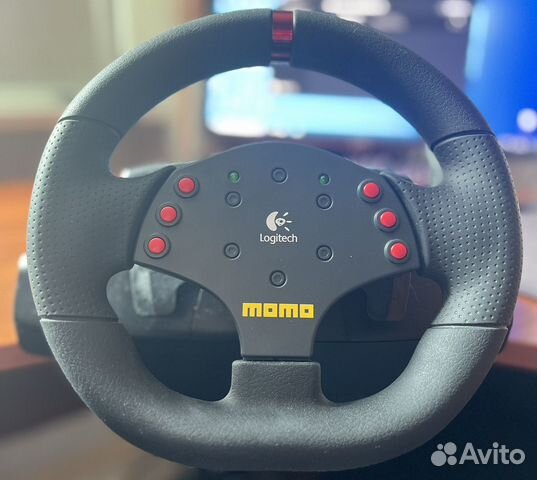 Logitech momo racing force feedback wheel купить в Санкт-Петербурге ...
