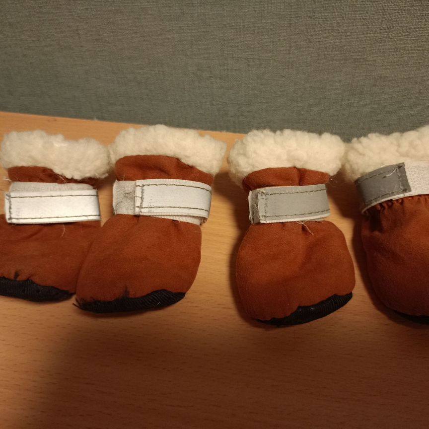 Зимняя обувь для собак мелких пород