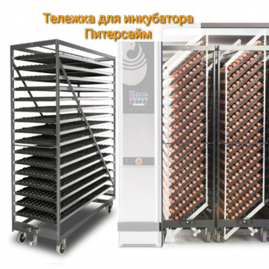 Инкубационная тележка Питерсайм (для куриных яиц)