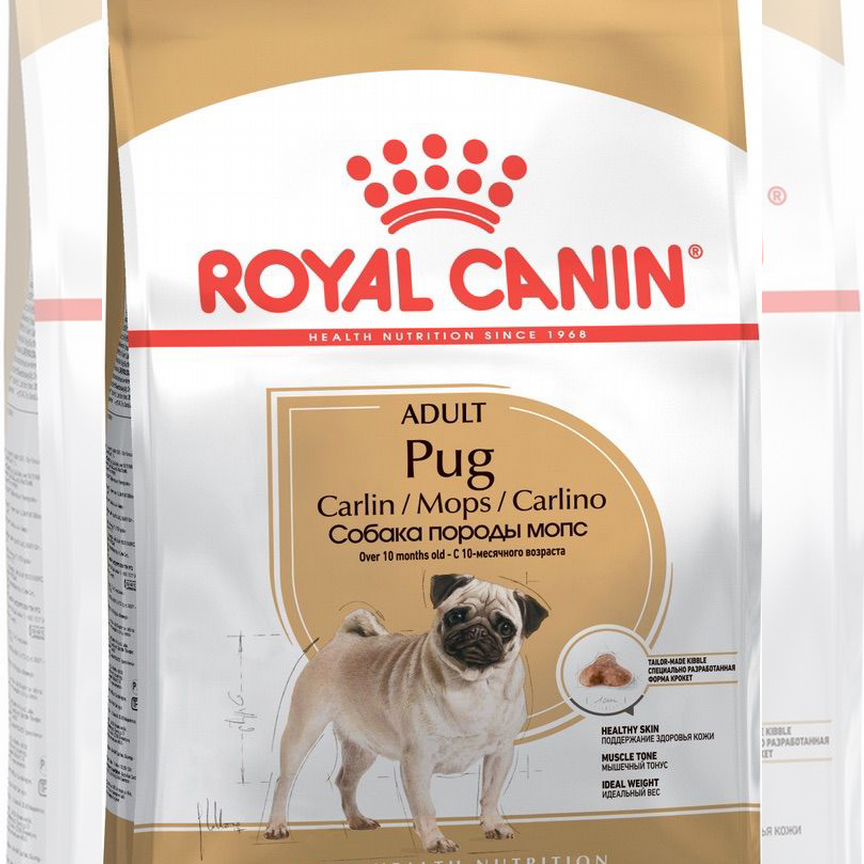 Корм для собак royal canin Pug 1,5kg