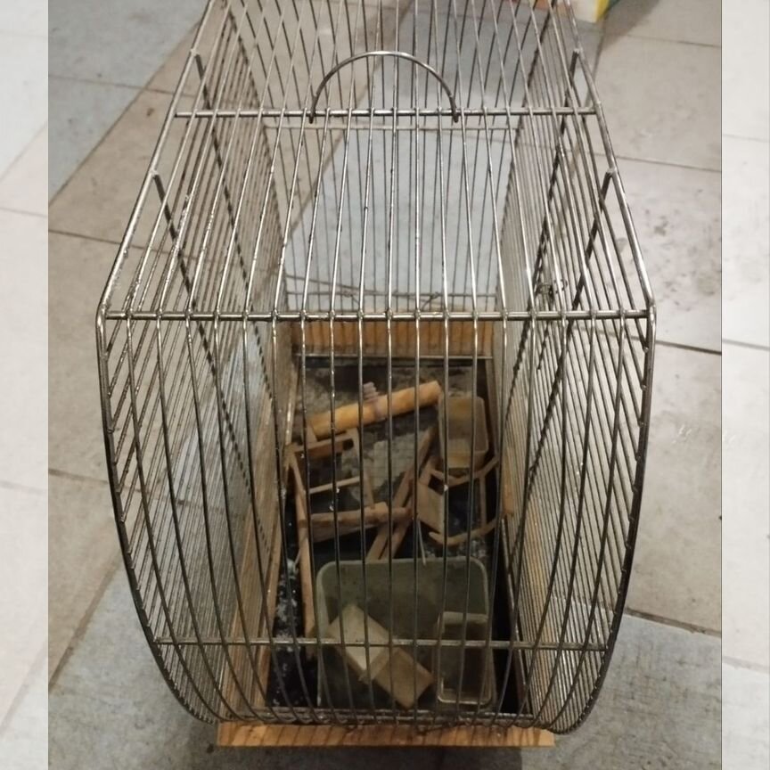 Клетка для попугая бу