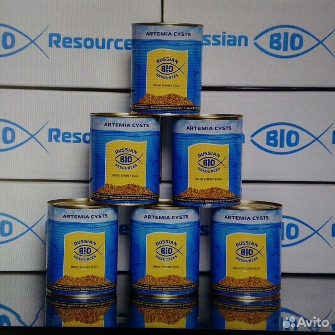 Цисты (яйца) Артемии с активатором