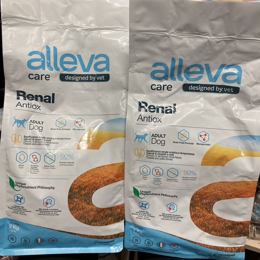 Корм для собак Alleva Renal 2 кг