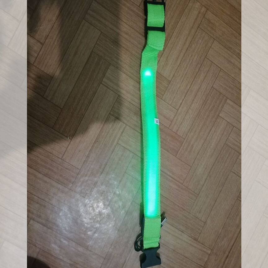 Светящийся ошейник для собак 31-58см