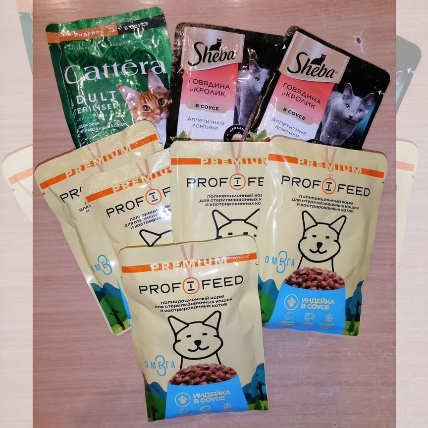 Корм премиум для кастрированных котов и ст. кошек