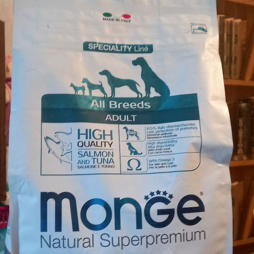 Корм для собак monge hypo