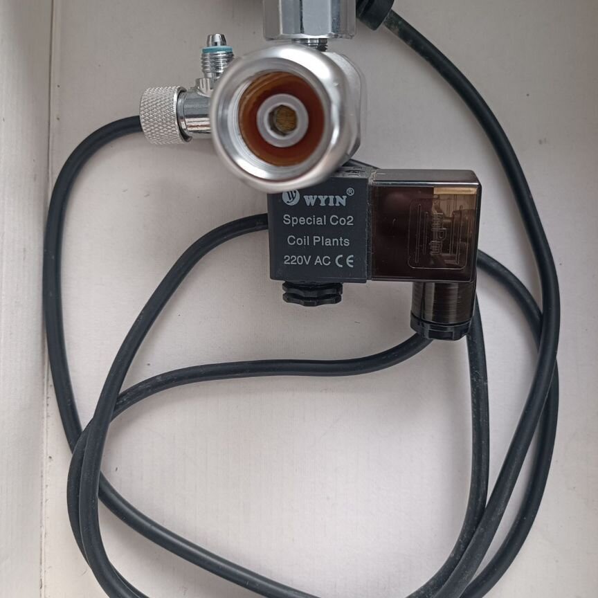 Редуктор со2 с электромагнитным клапаном wyin