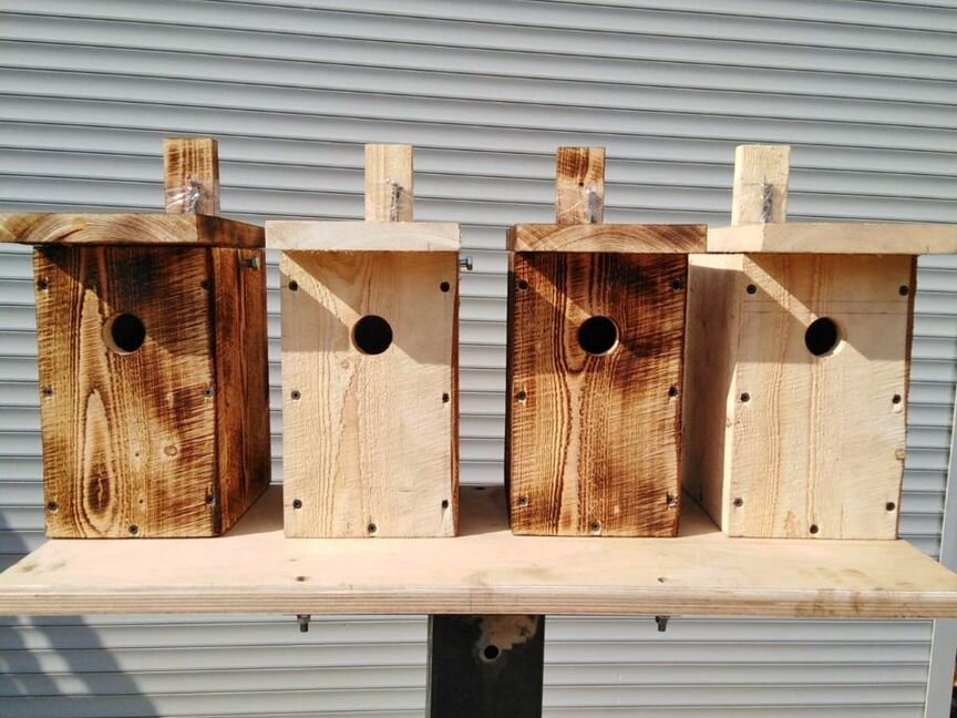 Домик для птиц синичник