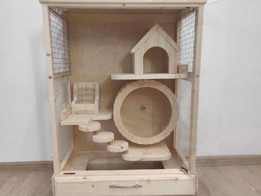 Витрина для дегу, шиншиллы