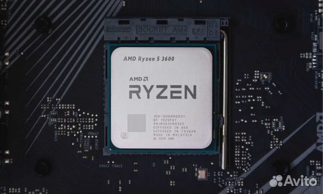 Процессор AMD Ryzen 5 3600 OEM купить в Междуреченске | Электроника | Авито