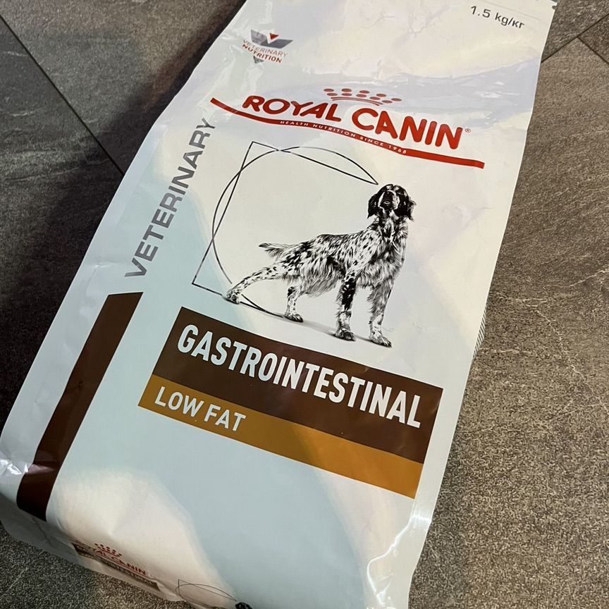 Royal canin gastrointestinal low fat 1кг