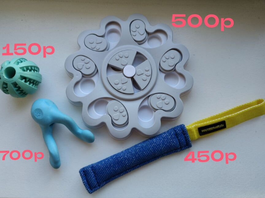 Игрушки для собак и ботинки для собак
