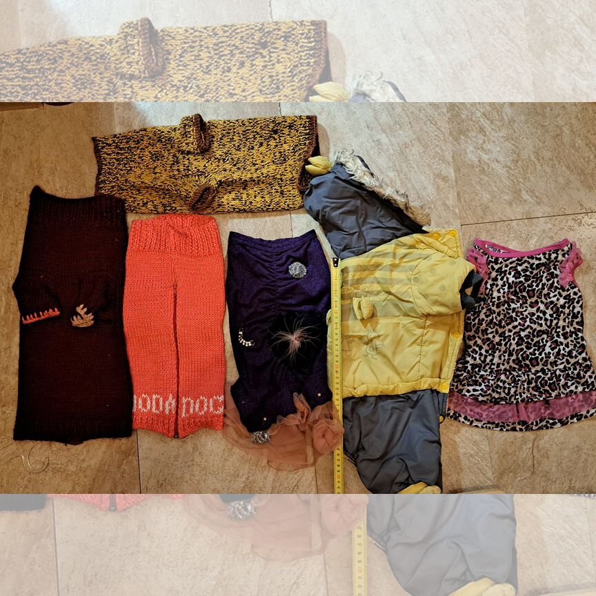 Вещи для маленьких собак пакетом