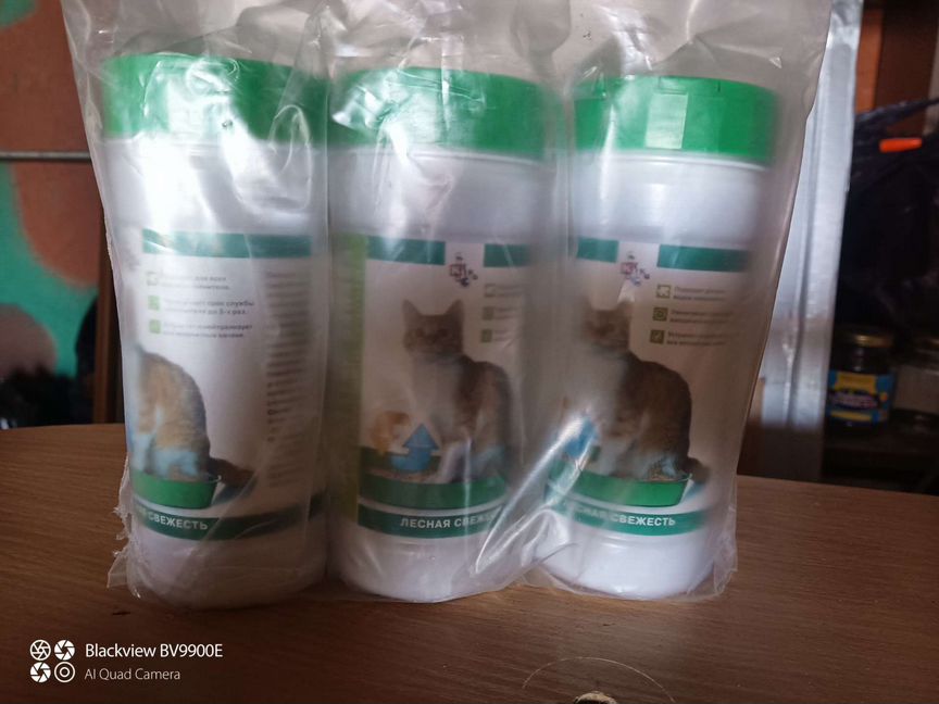 Ликвидатор запаха для кошачьего туалета "Киска"