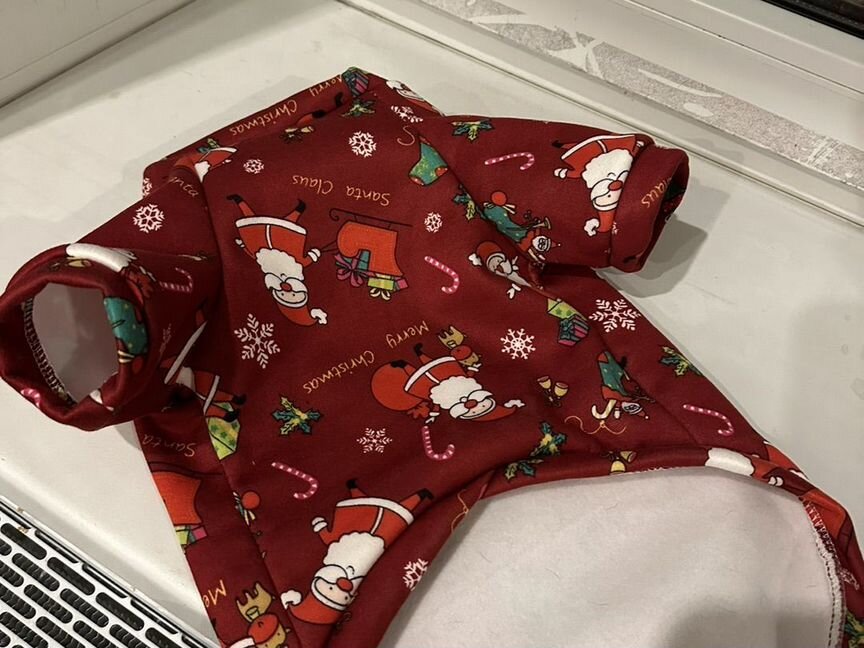 Новогодний костюм для собаки