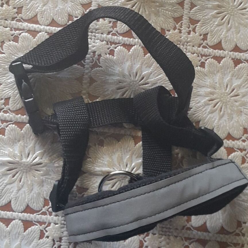 Недоуздок светоотражающмй с мягким носиком раз. М