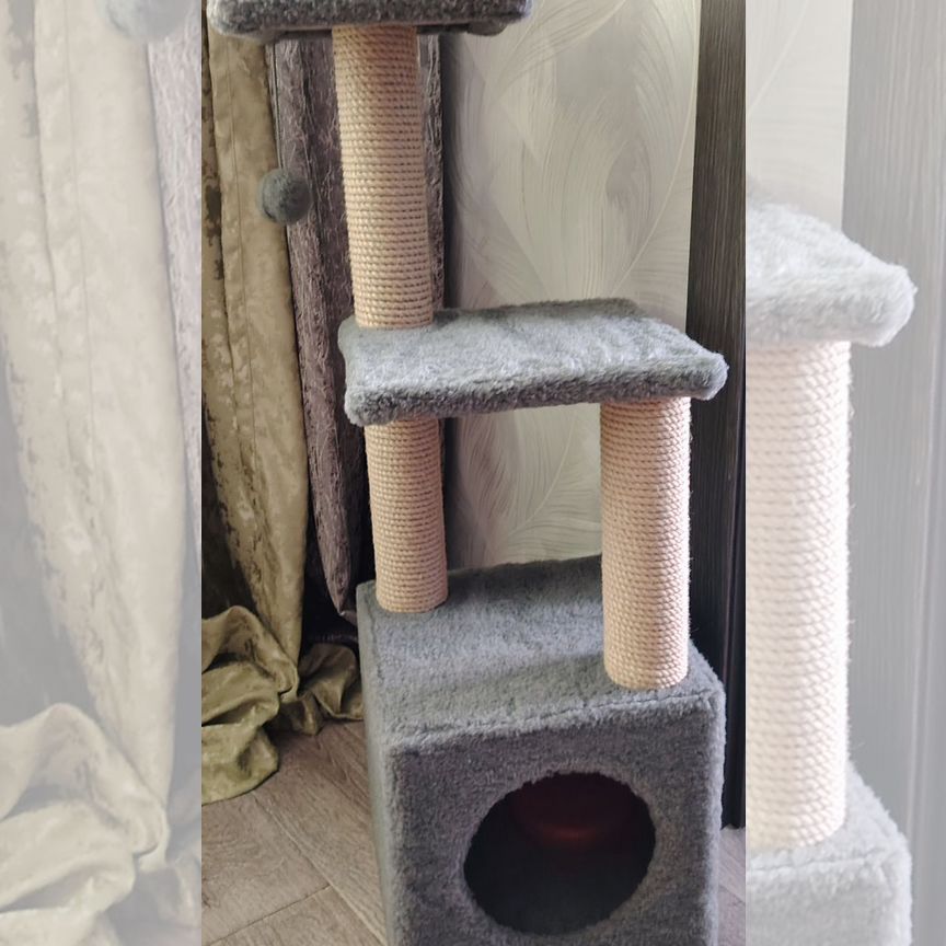 Когтеточка с домиком бу