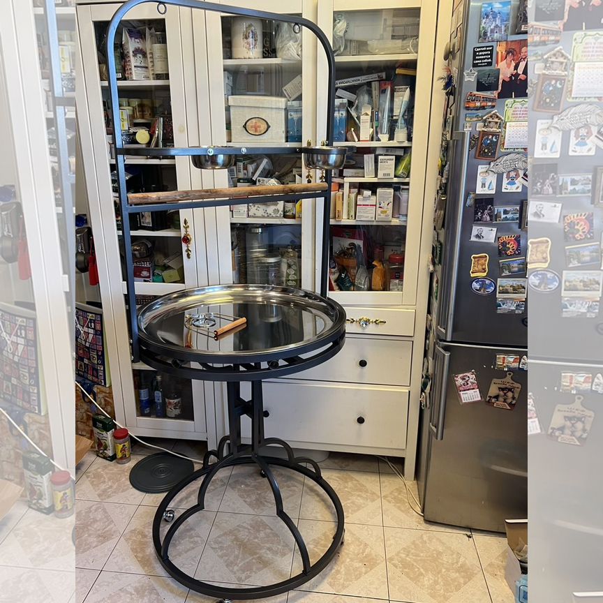 Шикарный выгул/присада/шесток для попугаев