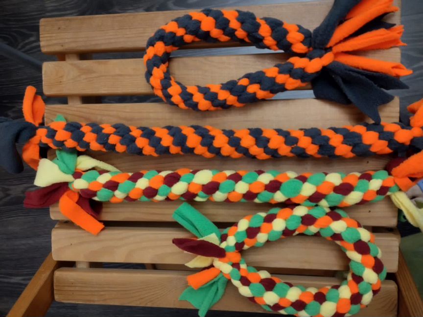 Игрушки из флиса для собак, кошек, хорьков