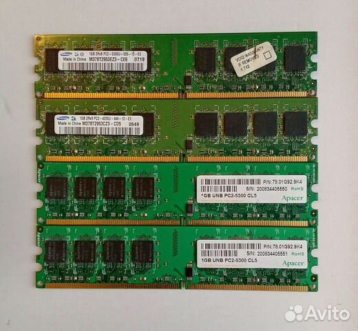Оперативная память Ddr2 купить в Калининграде Электроника Авито