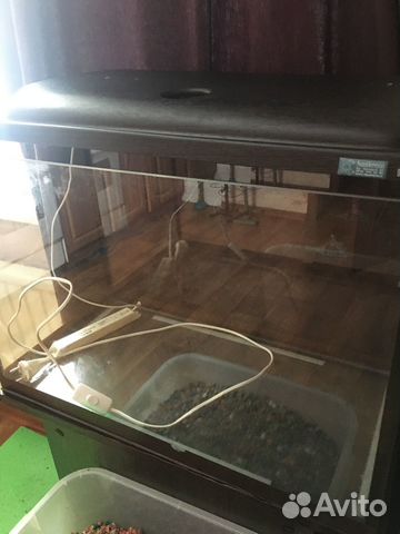 Аквариум с тумбой 73 литра