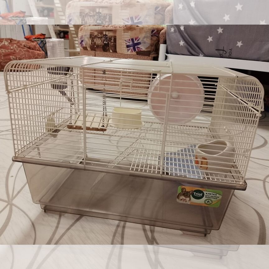 Продам клетку для хомяка