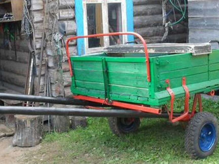 Телега конная самосвальная