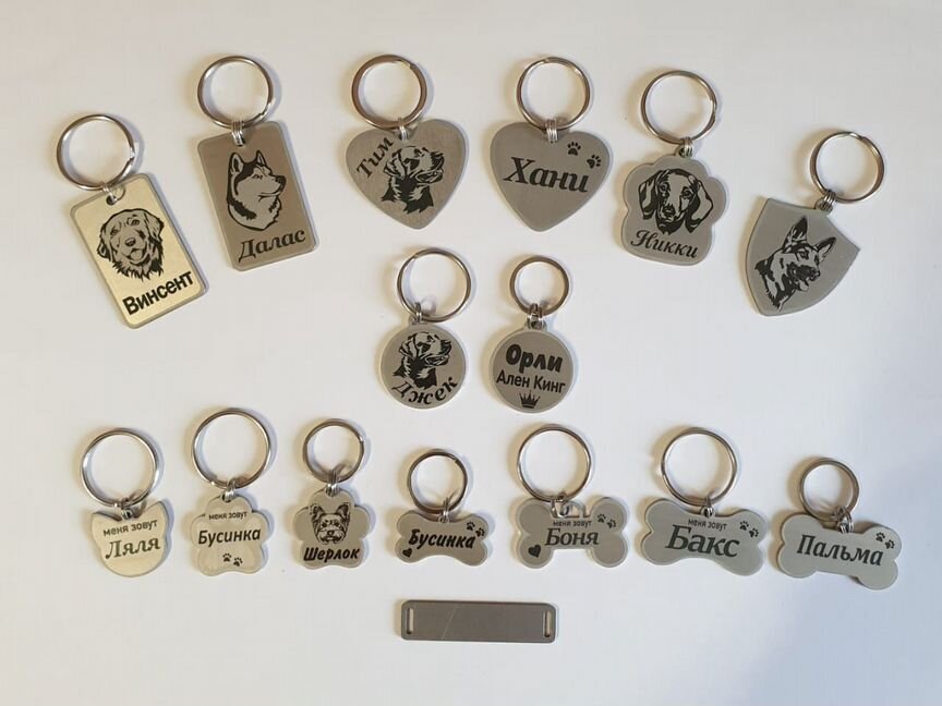 Подвеска адресник на ошейник собаки