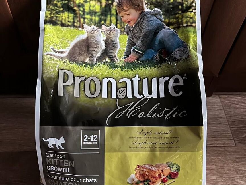 Корм Pronature Holistic Kitten
