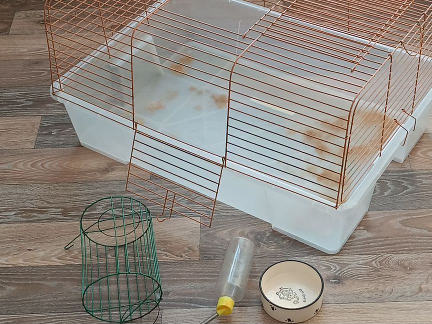 Клетка для крупных грызунов, кроликов, хомяков