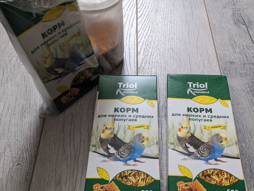 Корм для попугаев