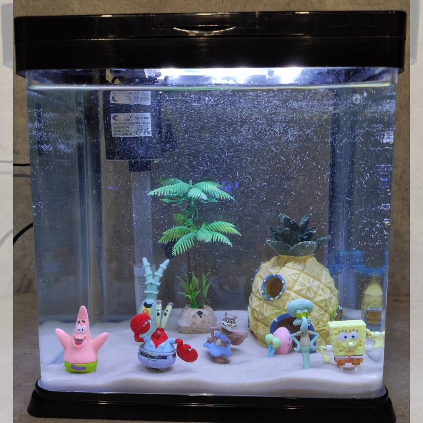 Аквариум маленький 7л