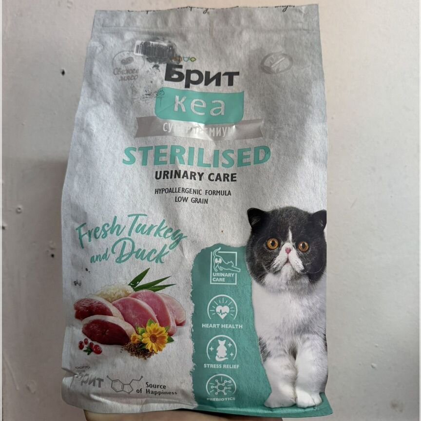 Корм для кошек Брит кеа Суперпремиум