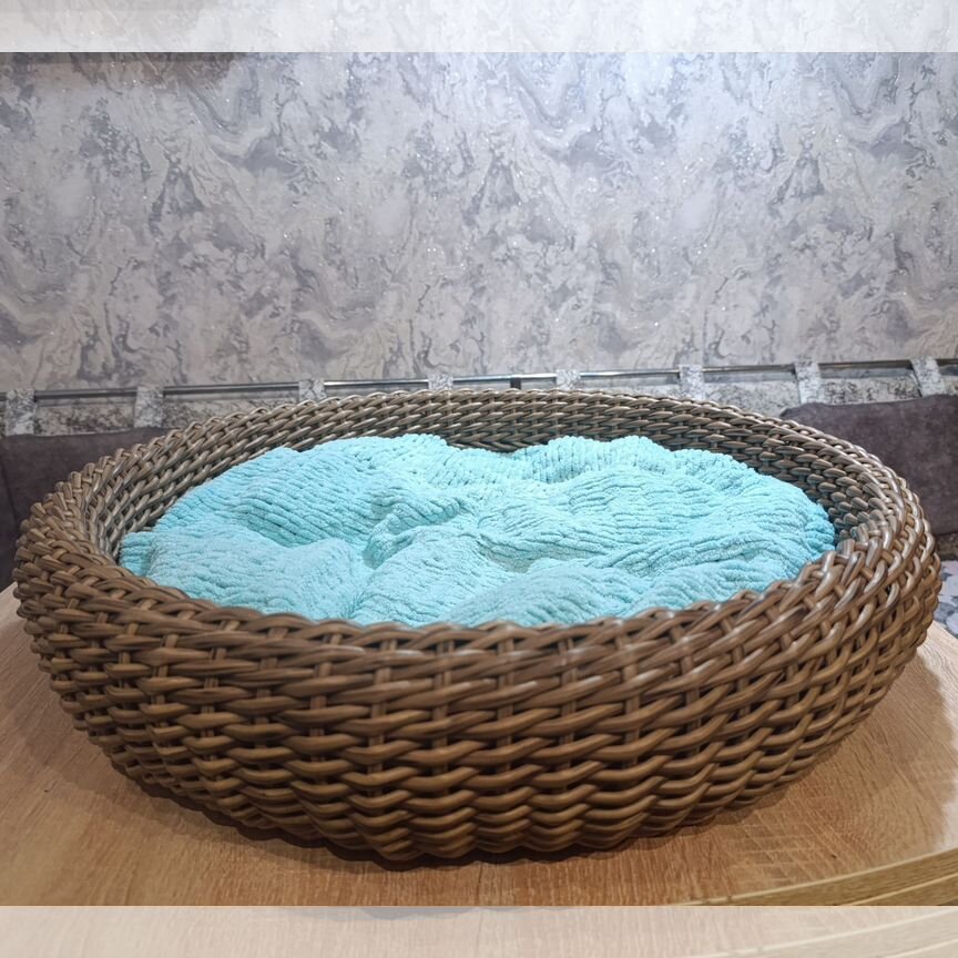 Лежанка для животных из ротанга