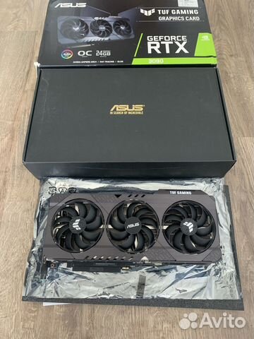 Asus RTX 3090 Tuf Gaming 24GB купить в Озерске | Электроника | Авито