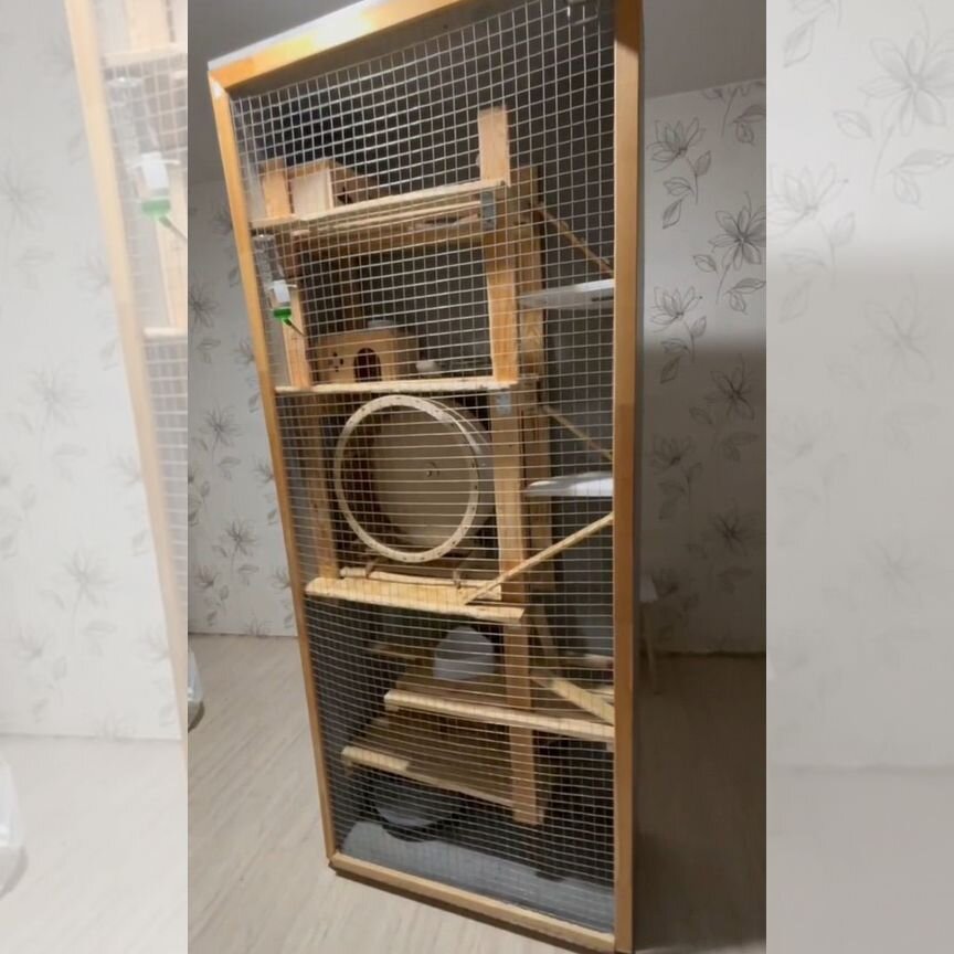 Большая клетка для грызунов, шиншилл