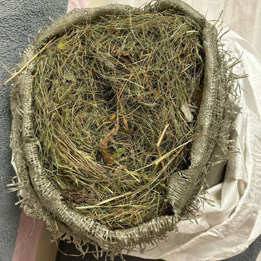 Сено листовое 5 кг