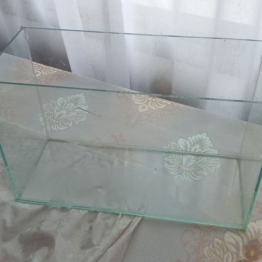 Аквариум прямоугольный 7.5 литров без крышки