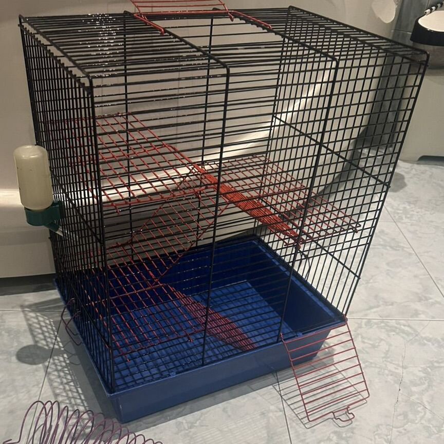 Клетка для грызунов крыс, хомяков, морских свинок