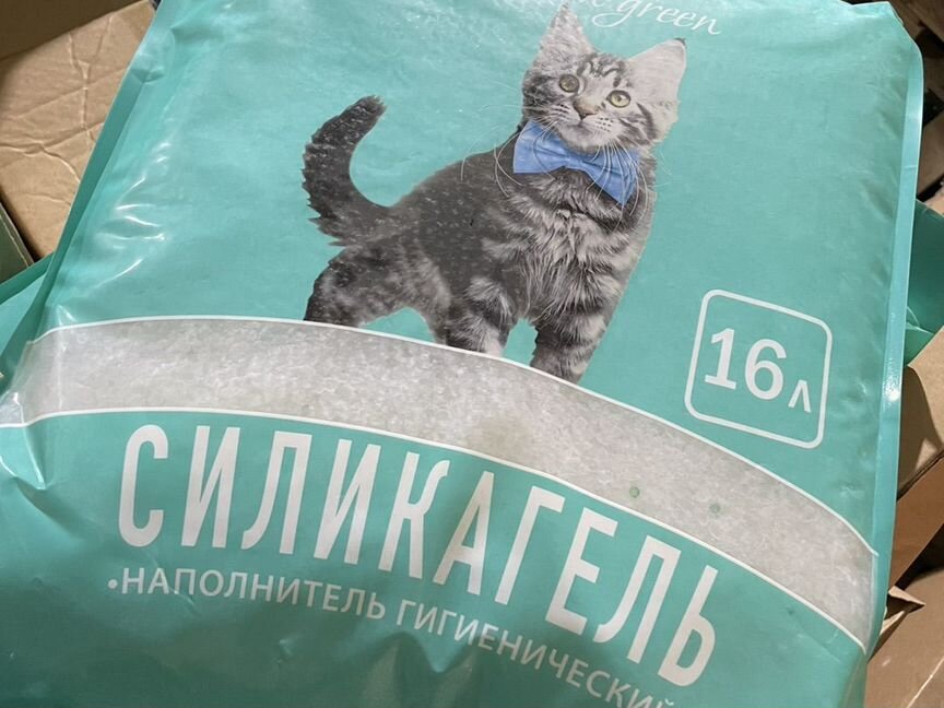 Наполнитель силикагель для кошек
