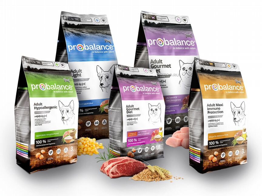 Корм для собак и кошек пробаланс ProBalance до15кг