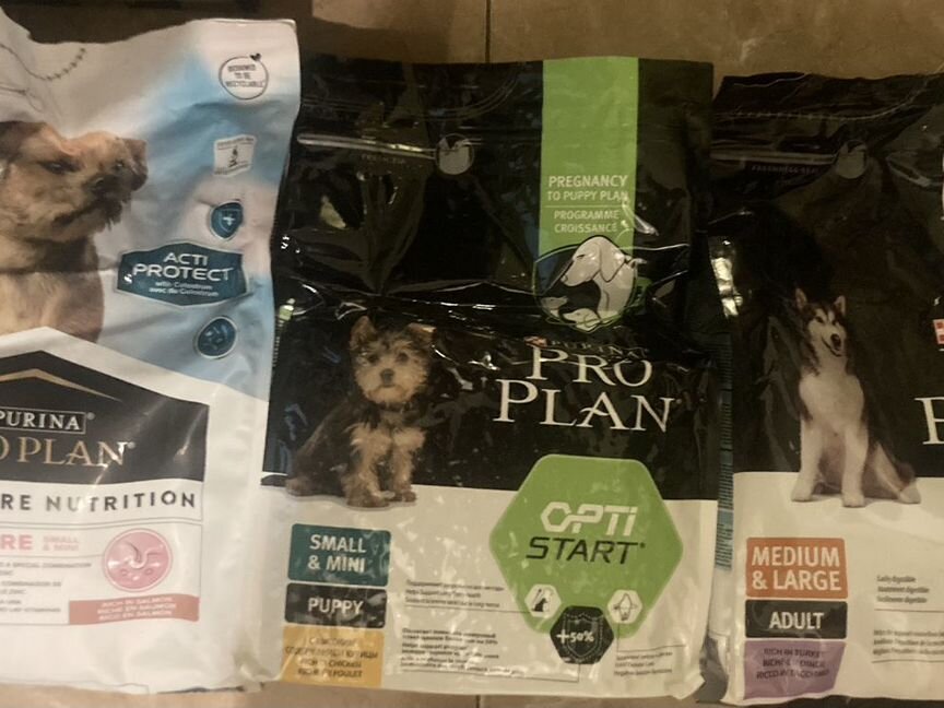 Pro plan acti protect, pro plan opti start