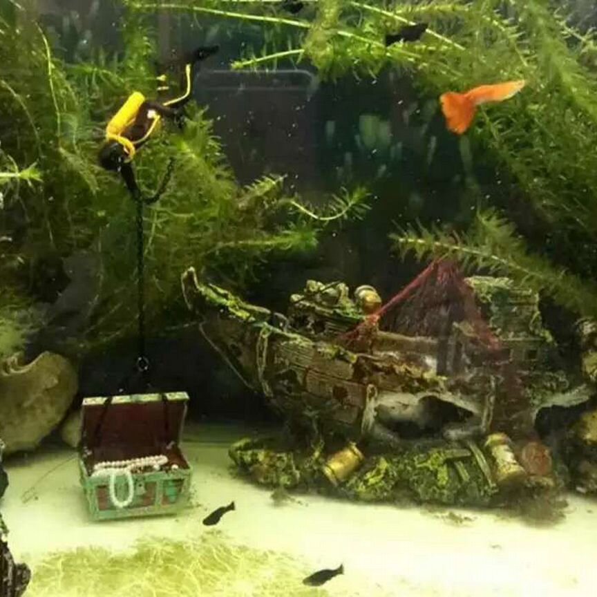 Статуэтка для аквариума