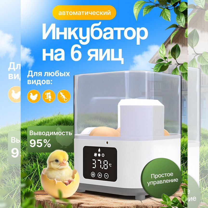 Инкубатор для яиц автоматический