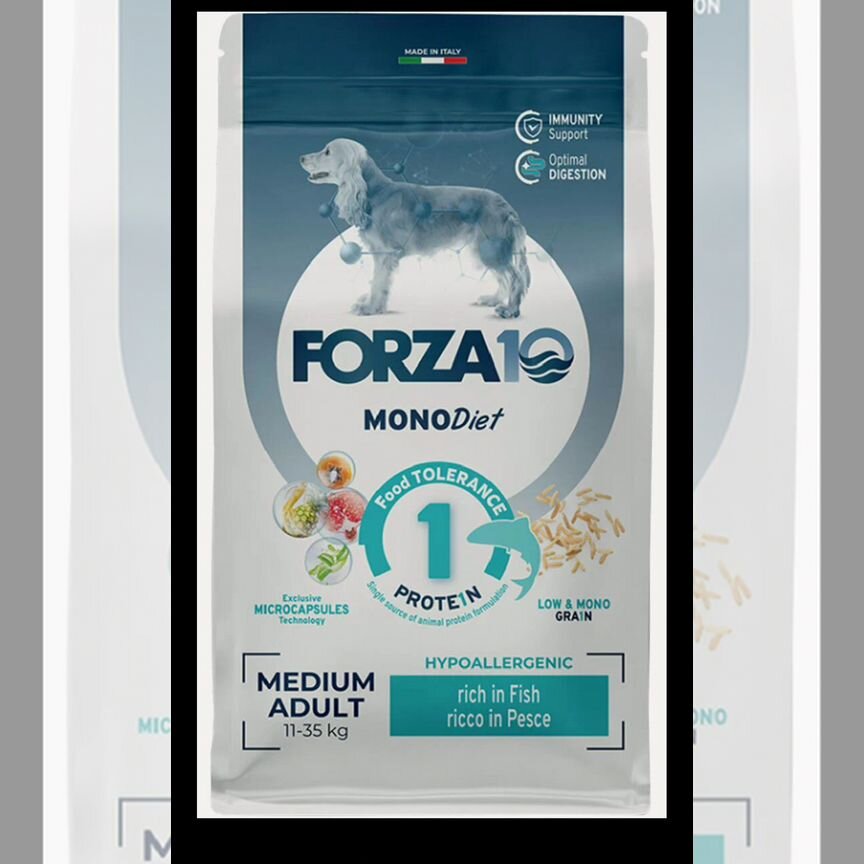 Корм сухой Forza10-Diet с рыбой, 12 кг